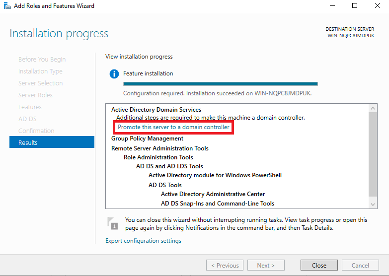 How to Create Active Directory Domain Services